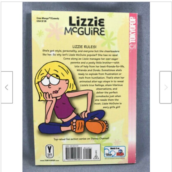 Tokyopop | Accents | 203 Lizzie Mcguire Pool Party V Disney Tv Tokyopop ...